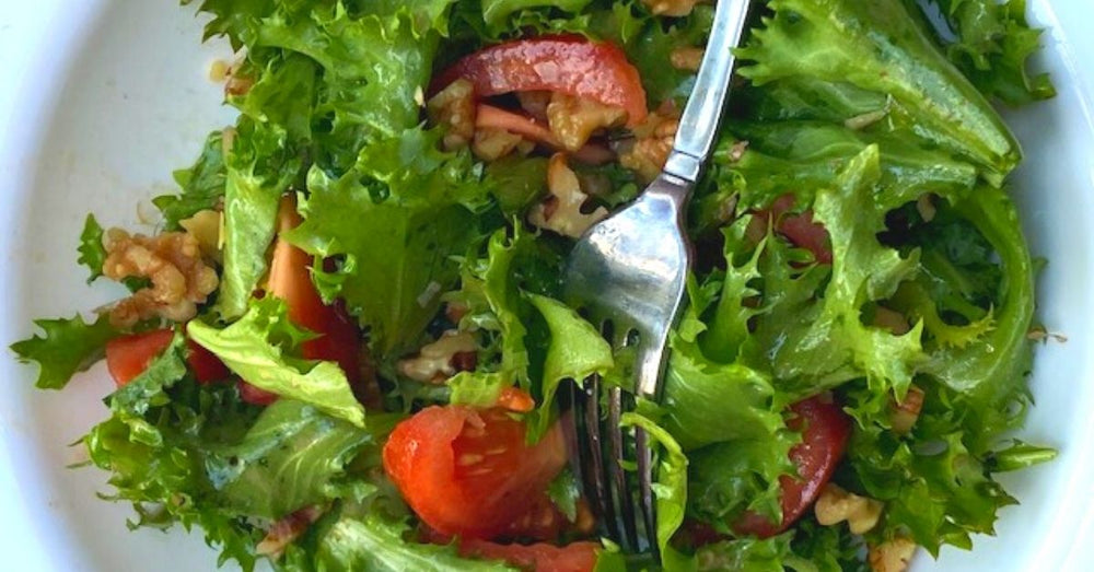 Curly Endive & Walnut Salad - Olive & Basket