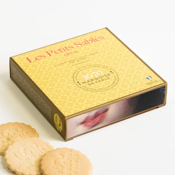 French Shortbread Sable with Lemon Chips - Olive & Basket